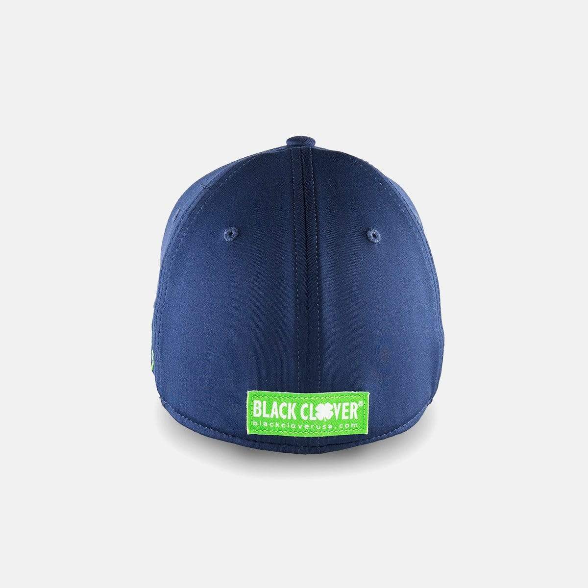 Black Clover | Premium Clover 15 | Navy Blue Fitted Hat | blackcloverve